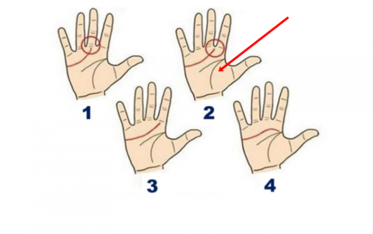 Popatrzcie na swoją dłoń i znajdźcie linię serca. Jeśli Wasza linia i ...